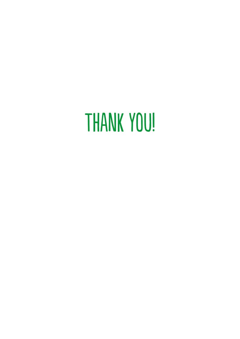 Aw Shucks Thank You Greeting Card - Etsy