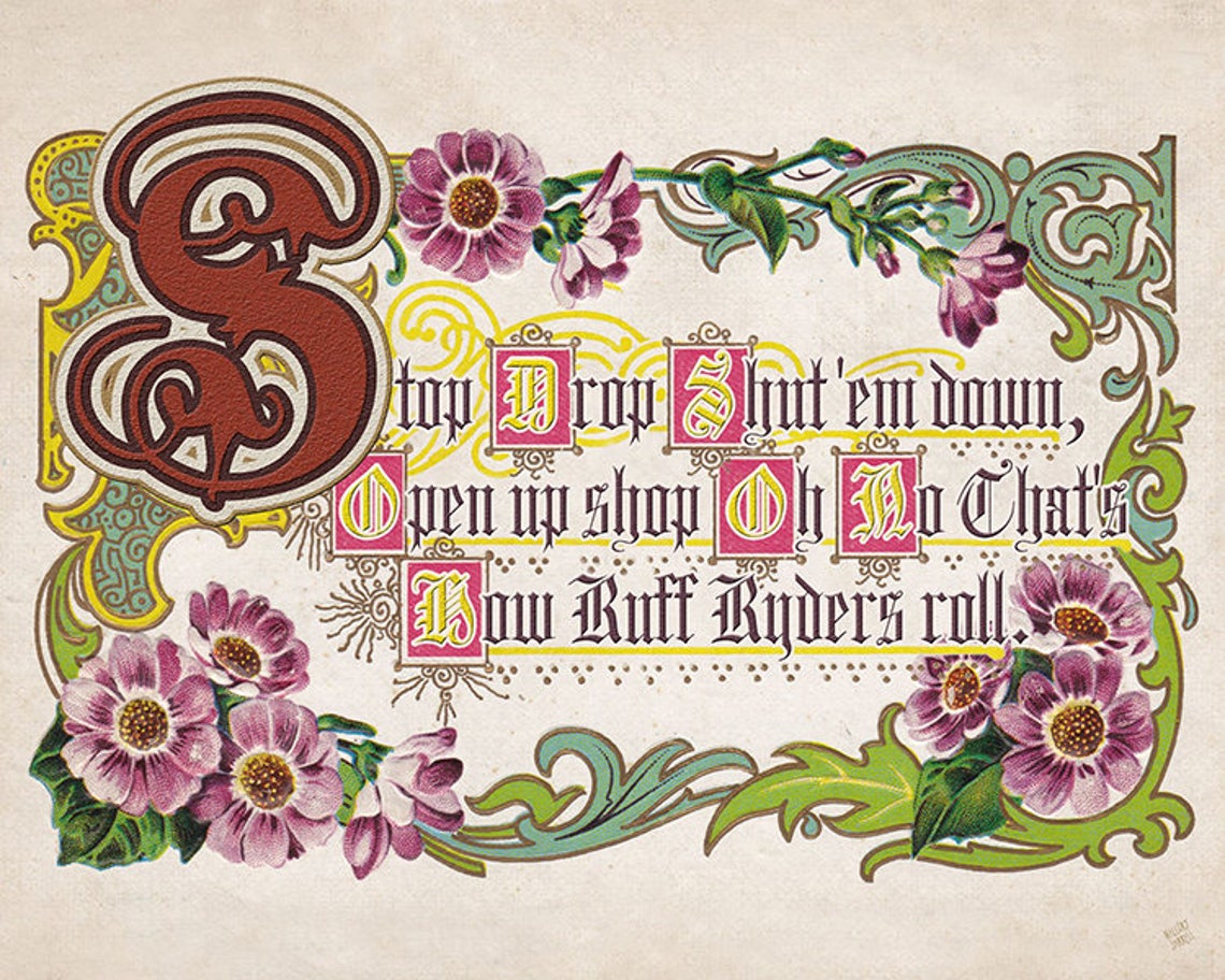 RR Anthem 8x10 Print - Etsy