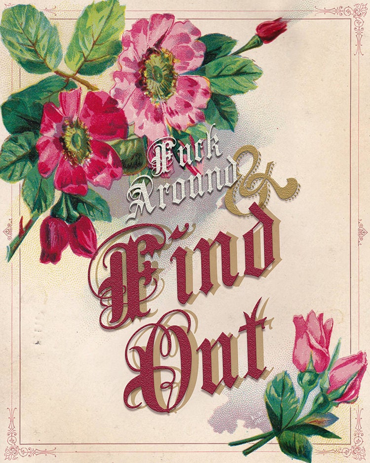 Find Out 8x10 Print - Etsy