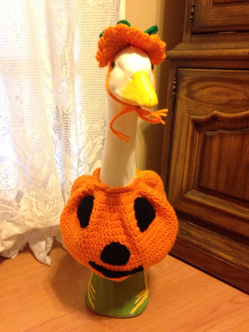 Pumpkin Halloween Goose Outfit - Etsy