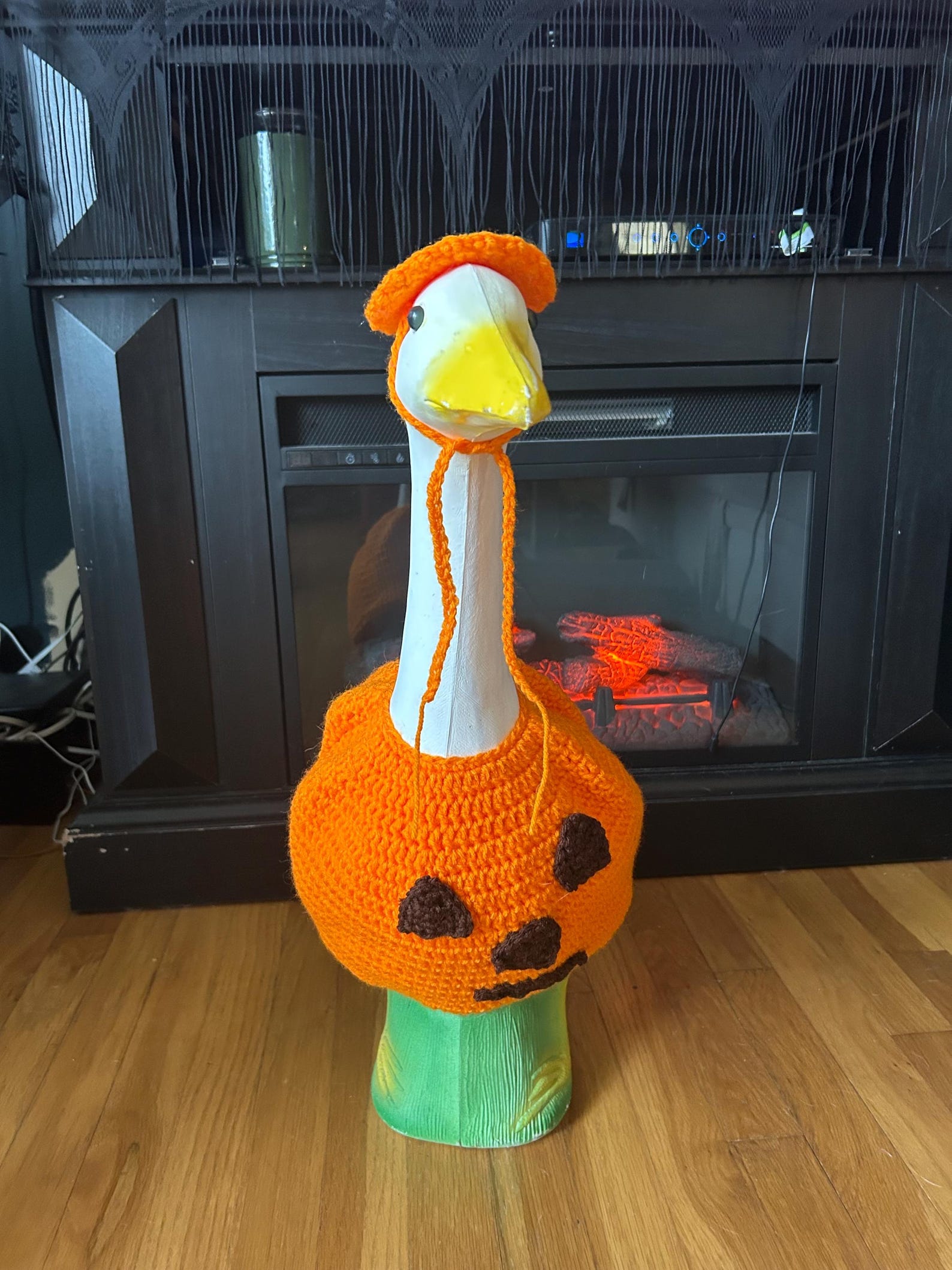 Pumpkin Halloween Goose Outfit - Etsy