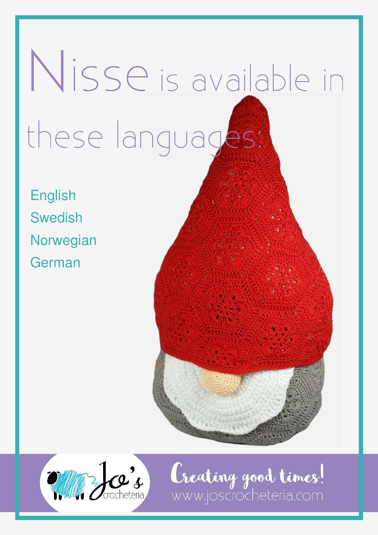 Crochet Pattern - Nisse the Gnome and FOR FREE the African Flower Hat ...