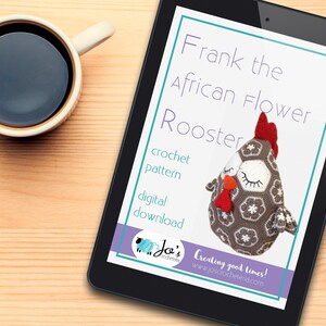 Crochet Patterns Maggie the African Flower Owl and Frank the African ...