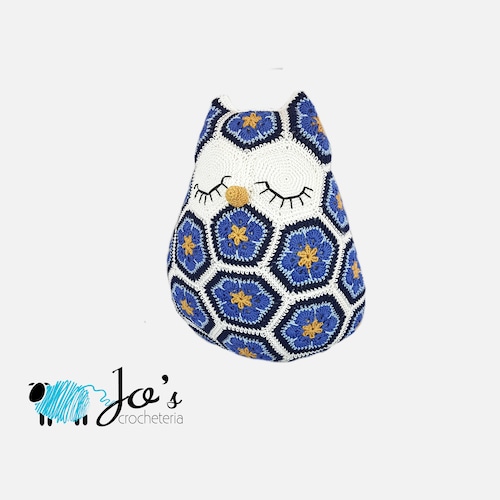 CROCHET PATTERN Maggie the African Flower Owl Crochet - Etsy
