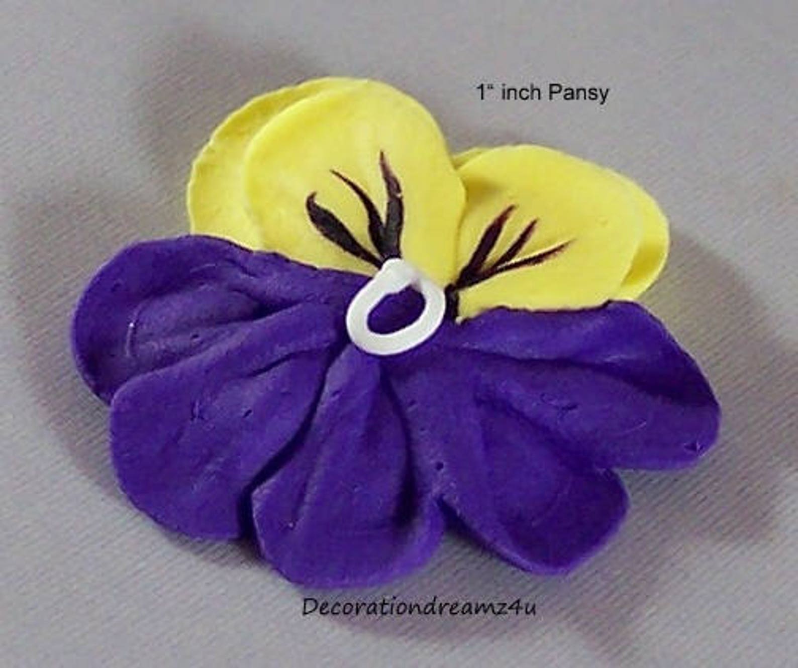 10 Edible Rose Pansy Edible Flower Edible Topper Edible | Etsy