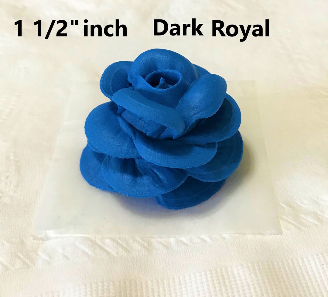 10 - 1 1/2" Edible Rose, Edible Flower, Topper, Edible Decoration ...