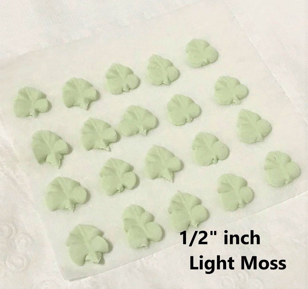 50 1/2 Edible Rose Edible Leaves Edible Topper - Etsy