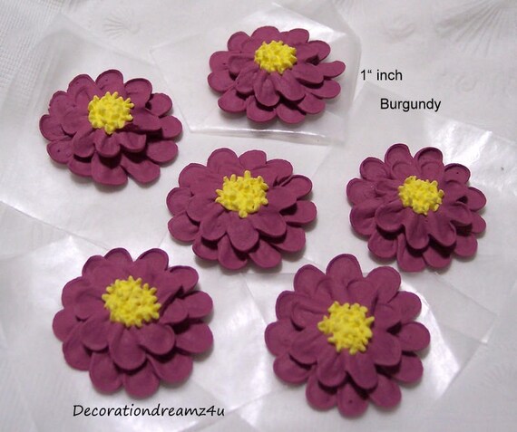 Home & Hobby Edible Sugar Flower Cake Topper Royal Icing Flower Wedding ...