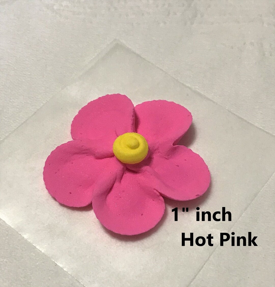 12 -1" Edible Rose, Edible Flower, Edible Topper, Edible Decoration ...