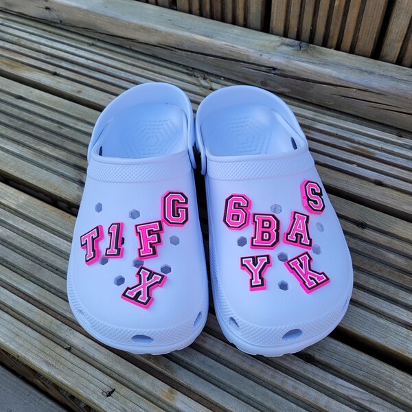 Preppy Jibbitz for Crocs - Etsy UK