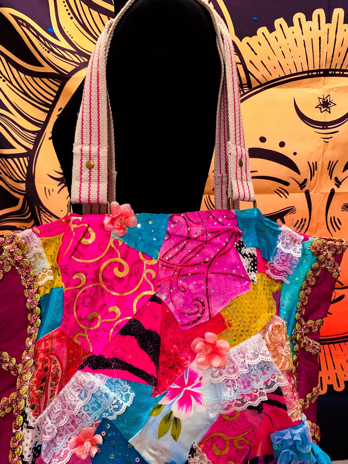 HANDMADE Colorful Hippie Bohemian GYPSY Shoulder Bag - Etsy