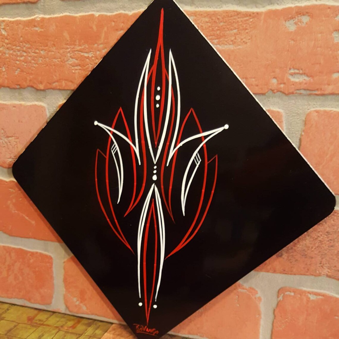 Pinstripe Hot Rod Art - Etsy