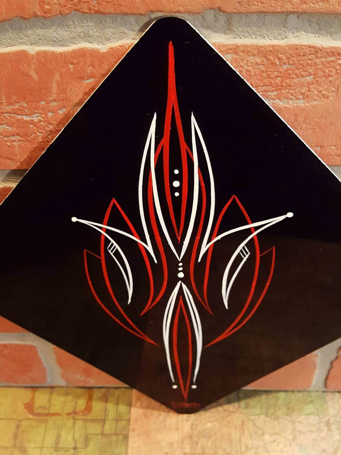 Pinstripe Hot Rod Art - Etsy