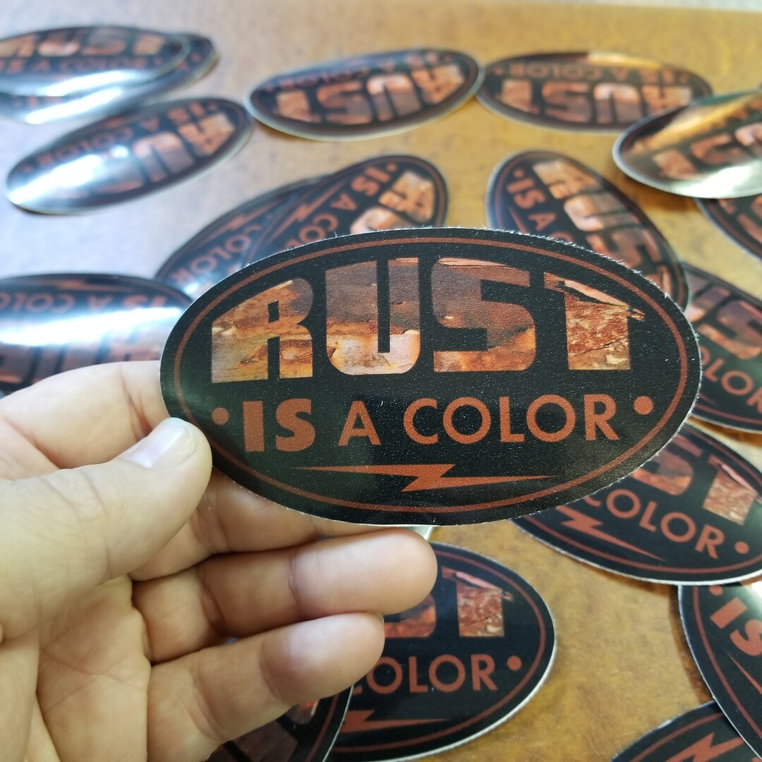 Rust is a Color Rat Rod Hot Rod Kustom Kulture Lowbrow 137 - Etsy