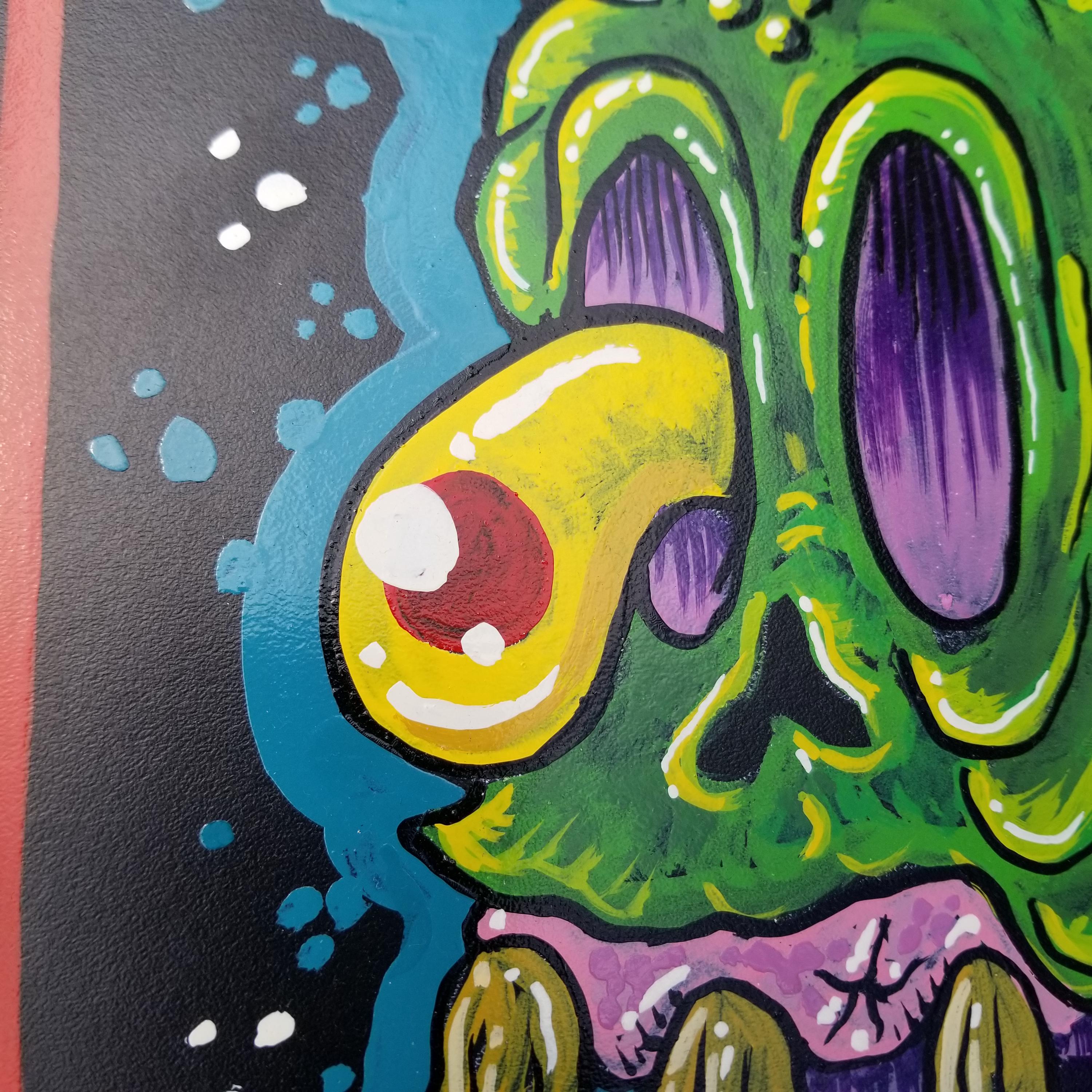 Weirdo Zombie Hot Rod Art - Etsy
