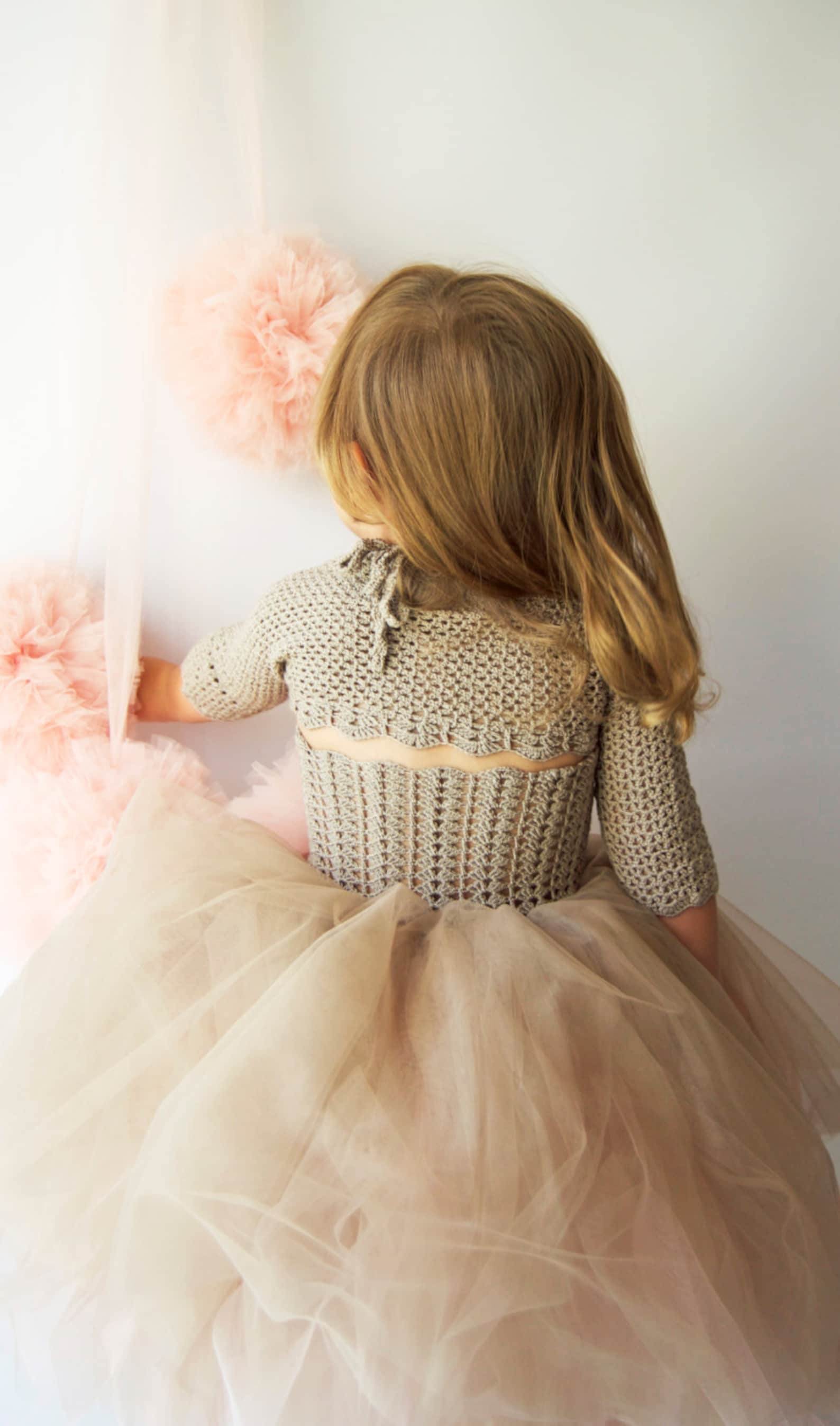 Girls Stretch Bolero. Crochet Shrug for Girls. Add Matching - Etsy