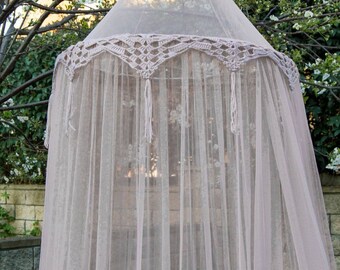 Bed Canopy Crochet | Etsy