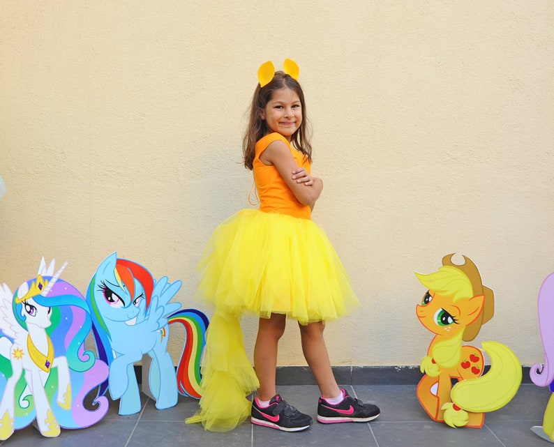 Applejack Inspired Tutu Dress. Halloween Applejack costume. My | Etsy