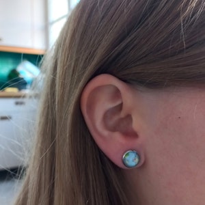 MAP EARRINGS - Travel Earrings - Map Jewelry - Gift for Traveler ...