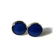 DARK BLUE Stud Earrings, Blue Earrings, Statement Studs, Night Sky ...