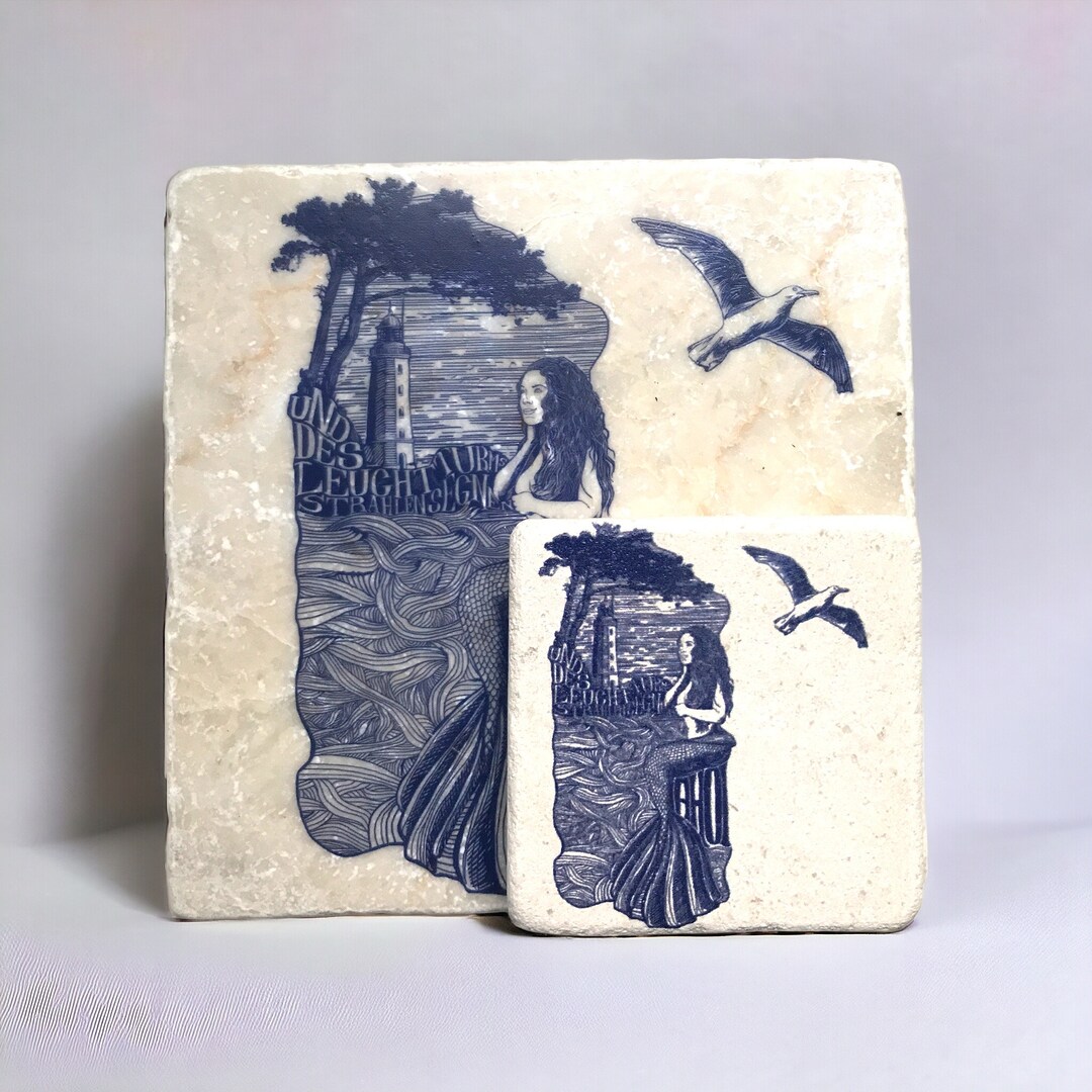 Tile Island View 10 Cm X 10 Cm - Etsy