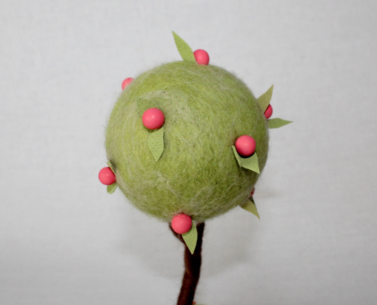 Topiary in Felt, With Apples, Very Romantic - Etsy