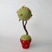 Topiary in Felt, With Apples, Very Romantic - Etsy