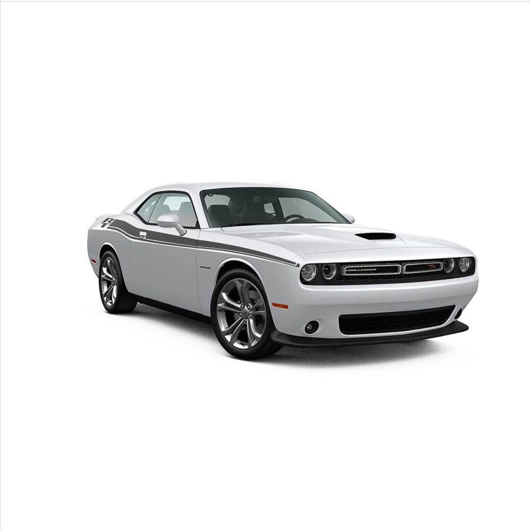 Road & Track Side Racing Stripes Fits Dodge Challenger RT 2015 to 2023 ...