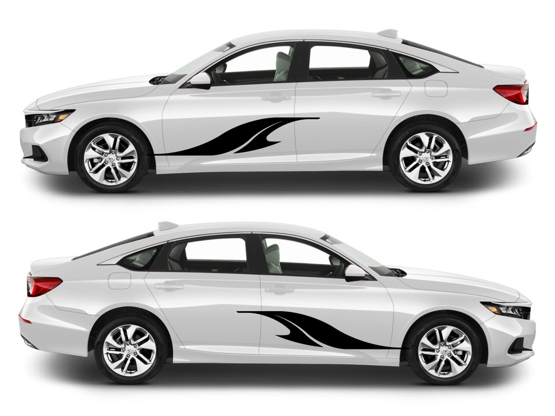Rocker Panel Livery Gráficos de vinil autocuráveis 010 cabe em todos os ...