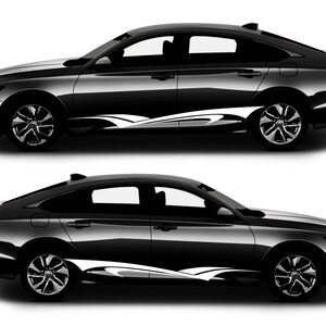 Rocker Panel Livery Self Healing Vinyl Graphics 011 Fits All 4 Door ...