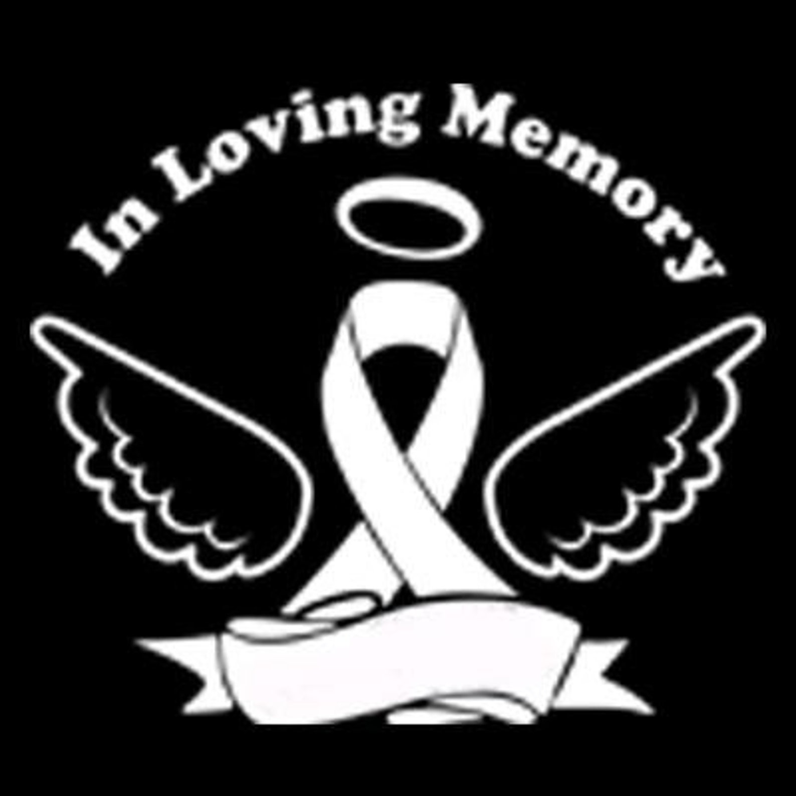 Custom in Loving Memory Date & Name Decal Choose Size Color - Etsy