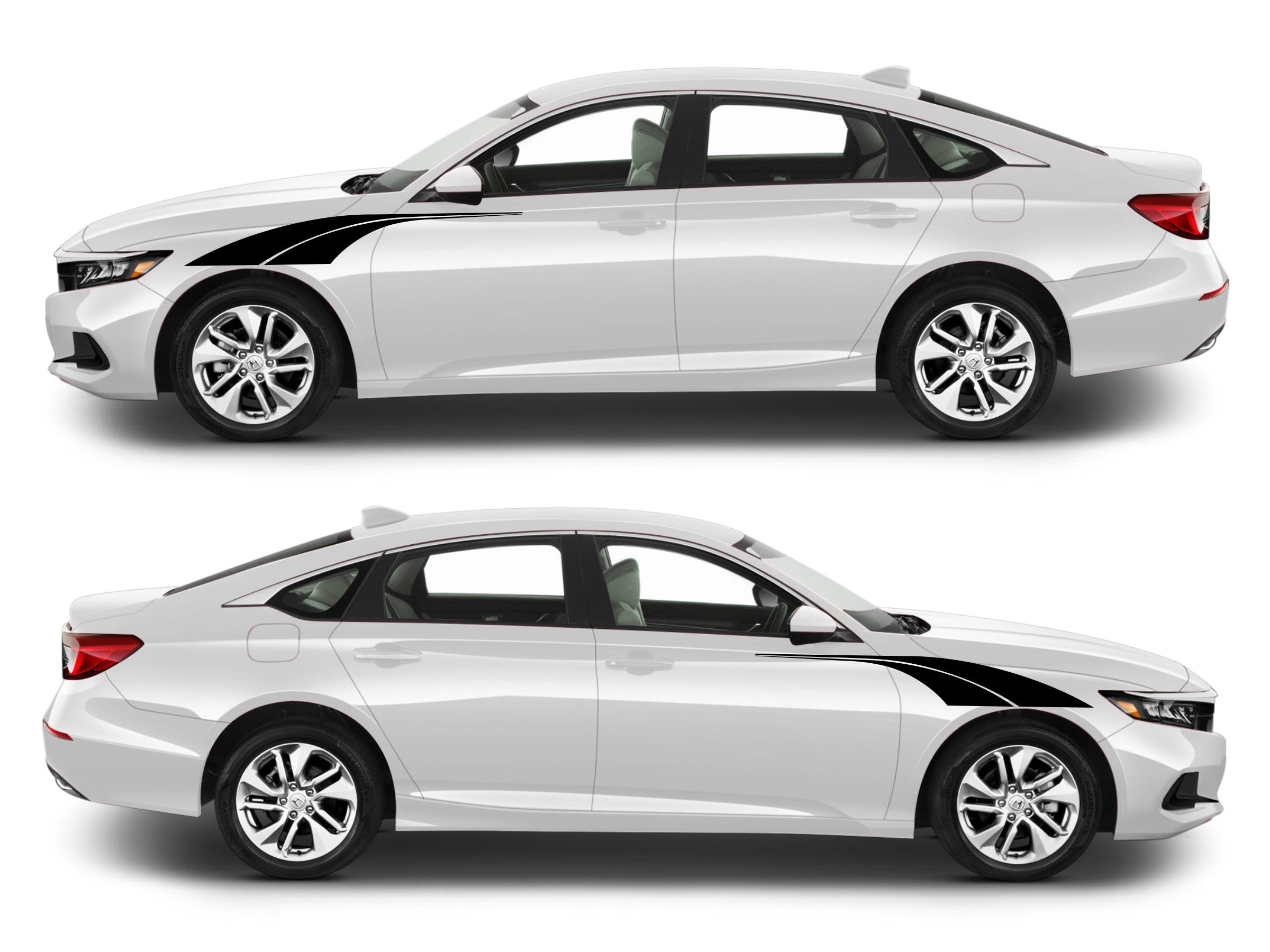 Rocker Panel Livery Self Healing Vinyl Side Graphics #003 Fits All 4 ...