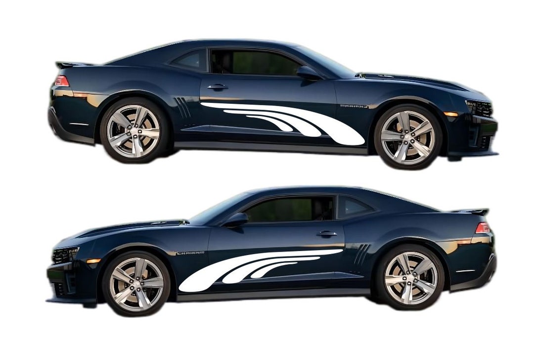 Custom Fit High-performance Livery Kit 08 Fits Chevrolet Camaro 2016 ...