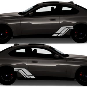 Rocker Panel Livery Self Healing Vinyl Side Graphics #010 Fits All 2 ...