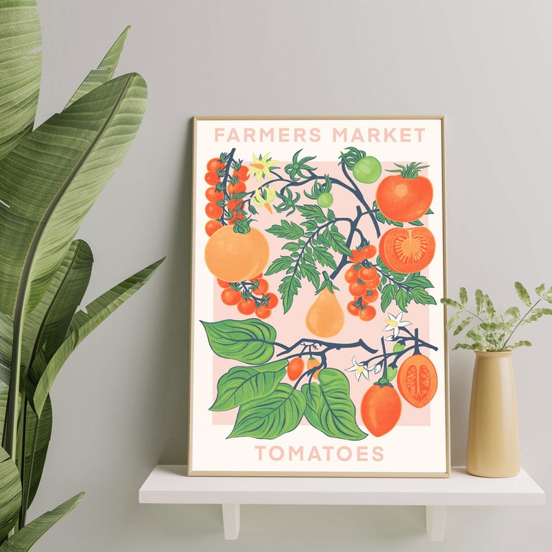 Farmers Market Print - Etsy