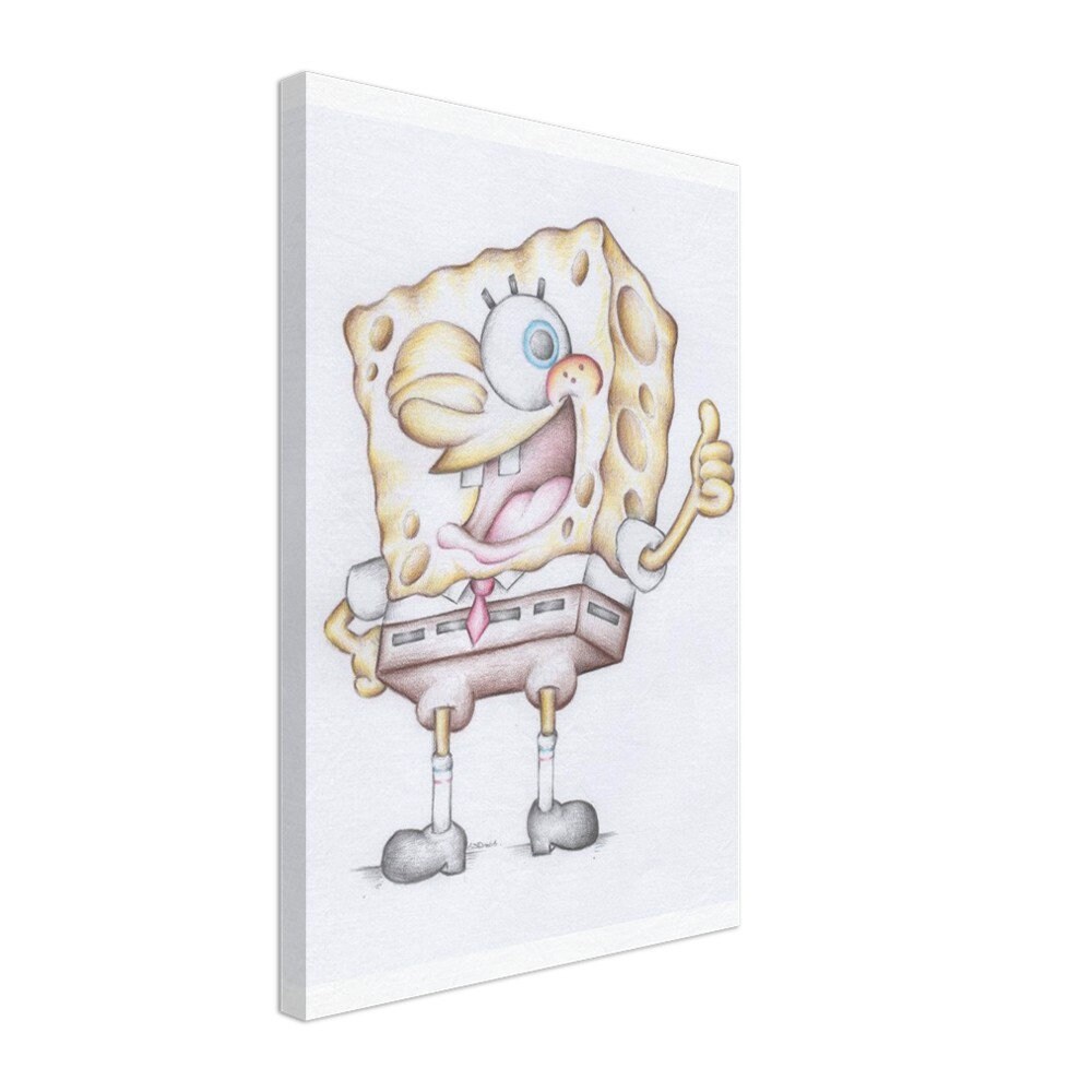 Spongebob Drawing In Pencil