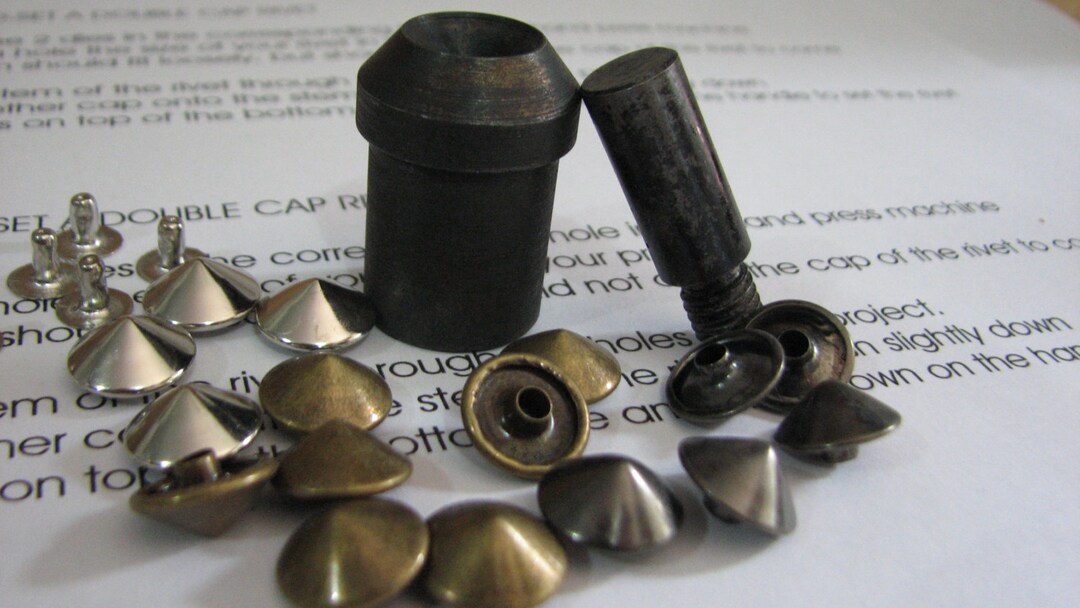 Conical Rivet Die Mold for Hand Press Machine Stud Rivet Setter, Rivets ...