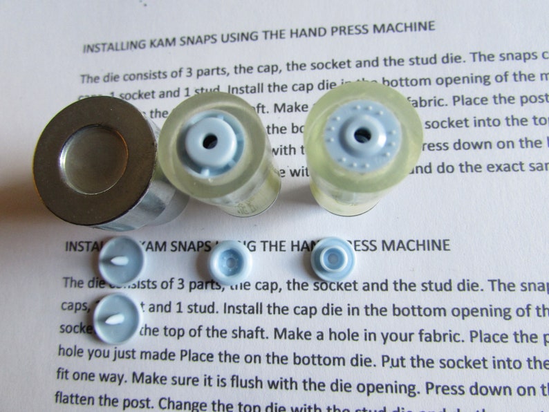 Kam Snap Die for Hand Press Machine Size 20 12.4MM 25 Snap - Etsy