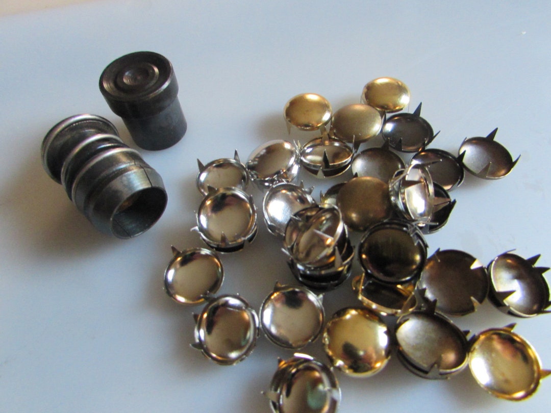 Dome Stud Die Mold for Hand Press Machine Stud Setter Tool, + Studs ...