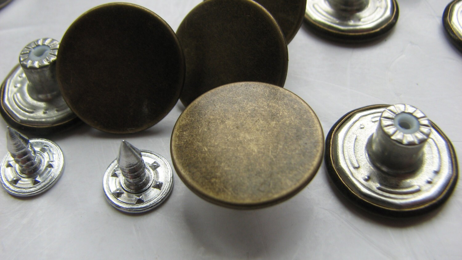 Jean Button Rivet Tacks 12.5mm 15mm 17mm 20mm stud - Etsy