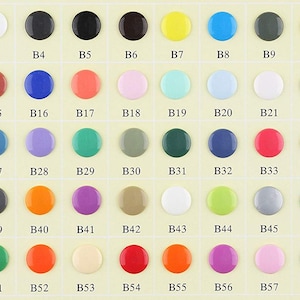 Kam Snaps Size 20 (12.4MM) Many Colors - Quantity 25, 50, 100 Sets - Etsy