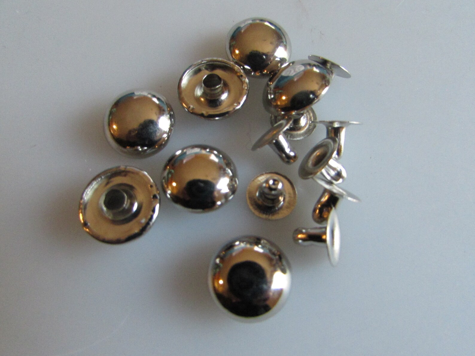 Dome Rivets Antique Brass Nickel Gun Metal DIY 7mm 9mm - Etsy