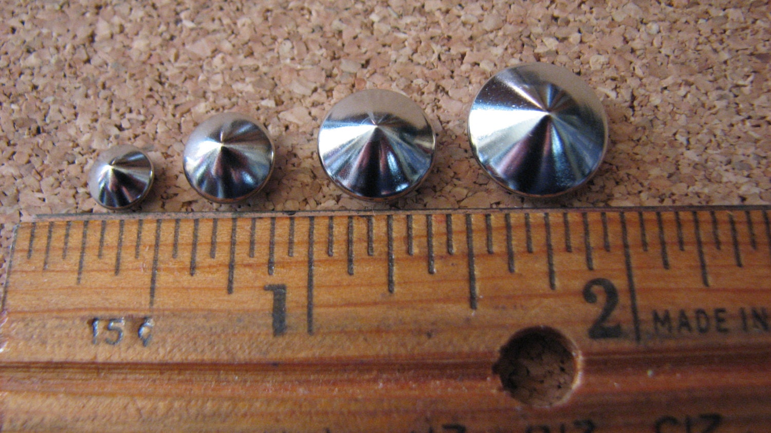 Conical Rivets Antique brass Nickel Gun Metal DIY 6mm | Etsy