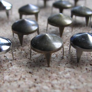 Conical Cone Stud Die Mold for Hand Press Machine Stud Setter, + Studs ...