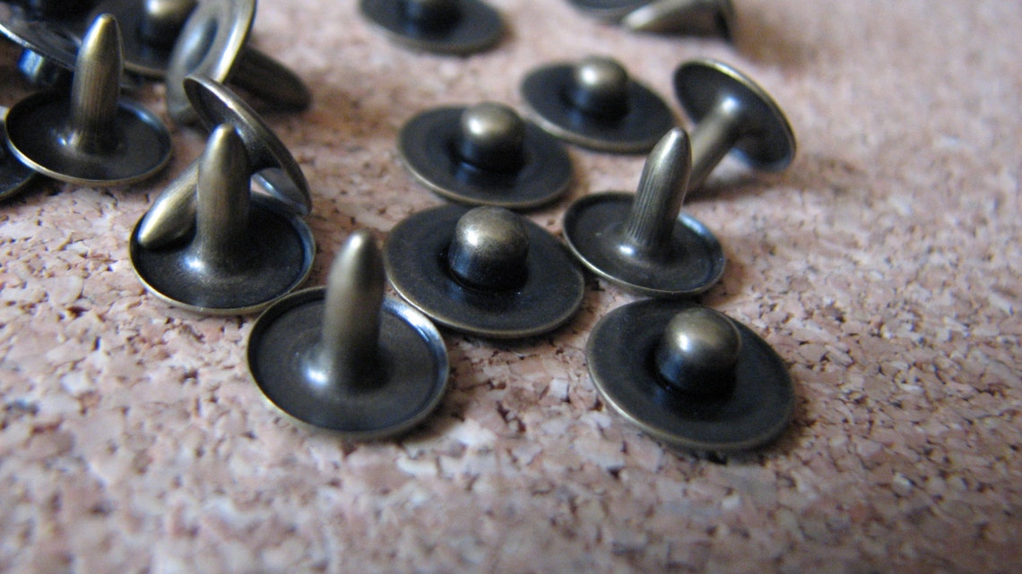 Jean Nipple Rivet Tacks Finishing Tack Rivets Copper Bronze - Etsy ...