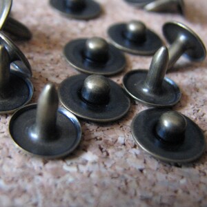 Jean Nipple Rivet Tacks Finishing Tack Rivets Antique Copper, Bronze ...