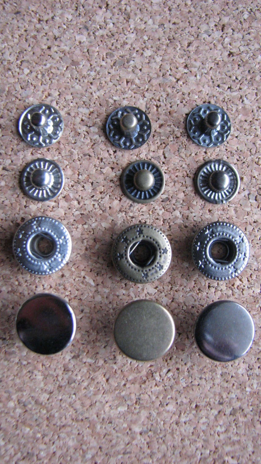 Spring Snap Fastener Button Die Mold for Hand Press Machine - Etsy