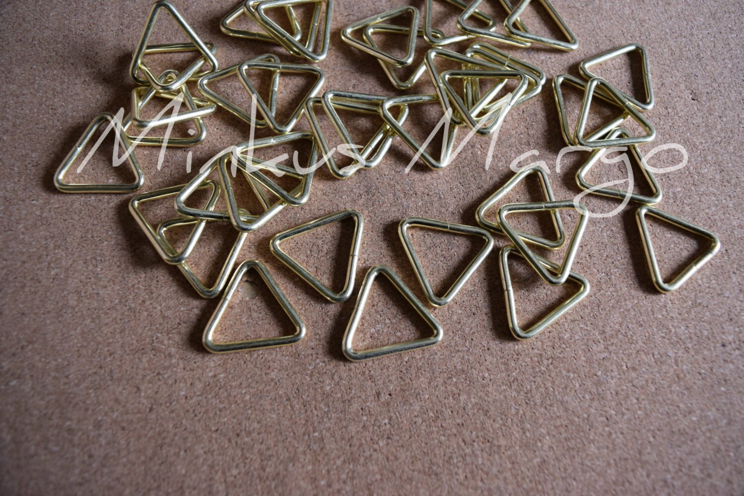 1 Triangle Ring Purse Glide Loop 11 Gauge 25mm | Etsy