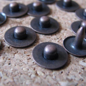 Jean Nipple Rivet Tacks Finishing Tack Rivets Antique Copper, Bronze ...