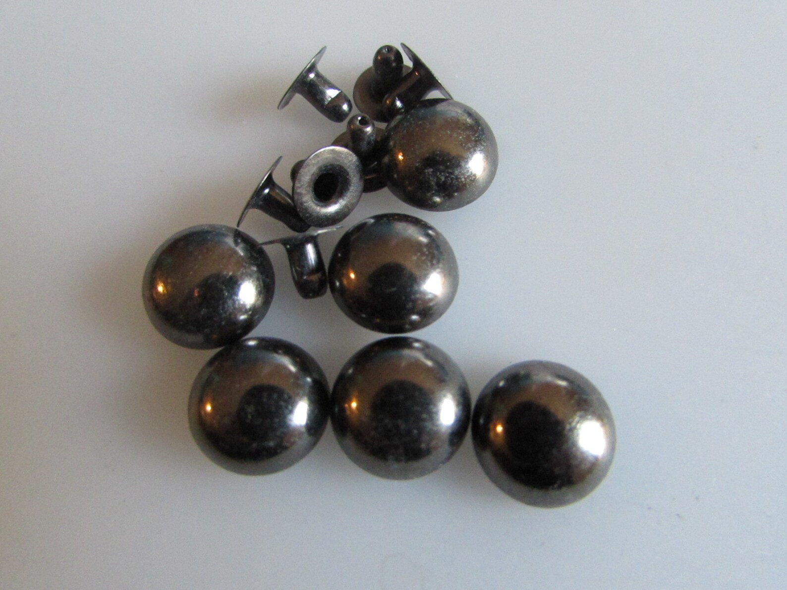 Dome Rivets Antique Brass Nickel Gun Metal DIY 7mm 9mm - Etsy